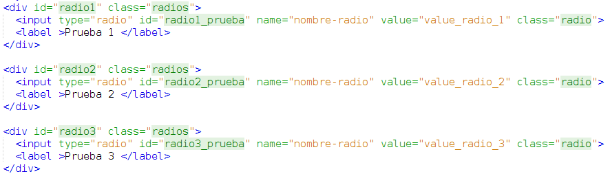 Usando el método "prop" de jquery, para marcar y desmarcar radios button | Softwin Perú