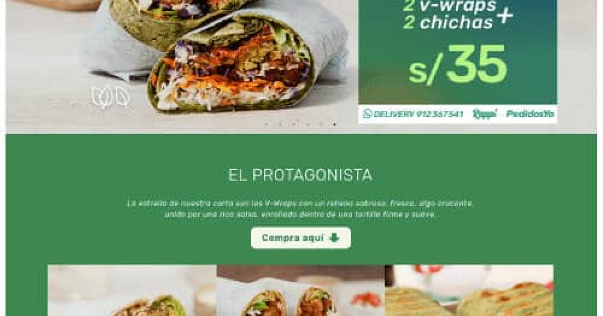 Proyecto Drupal V-Wraps Perú | Softwin Perú